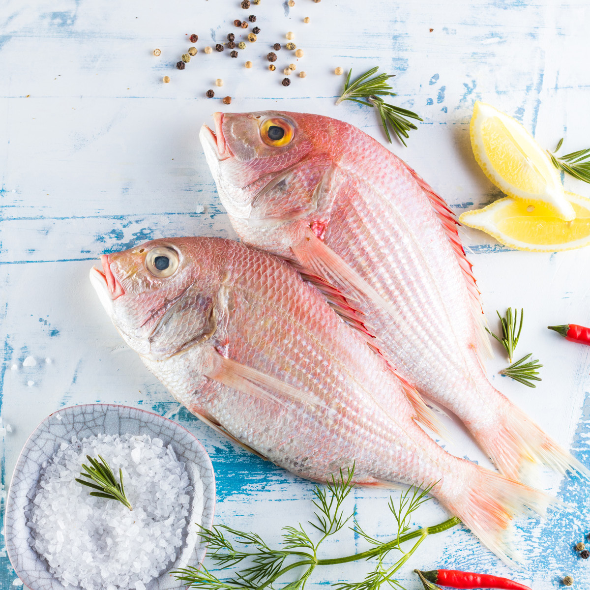 Dorade Royale (Goldbrasse) | Mediterran | Fisch und Scallops | Seifarth ...